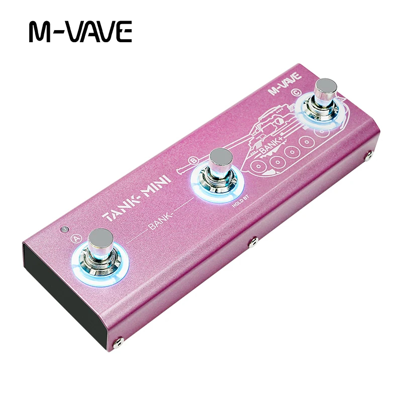 M-vave Tank Mini Multic Effect Guitar Pedal,Support IR and OTG ...