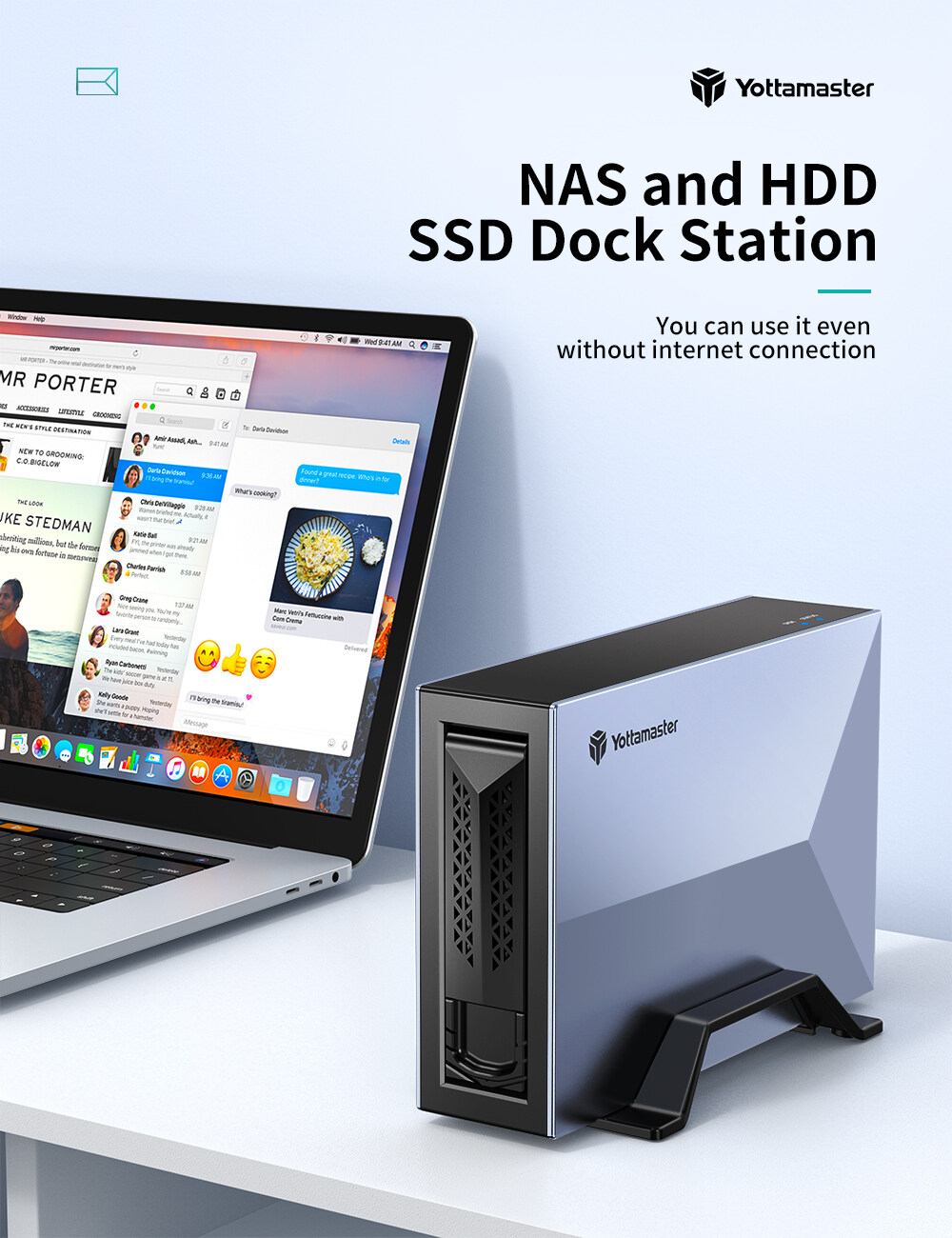 yottamaster 2.5/3.5 “HDD/SDD NAS Storage , ARM Quad-Core Cortex-A55 ...