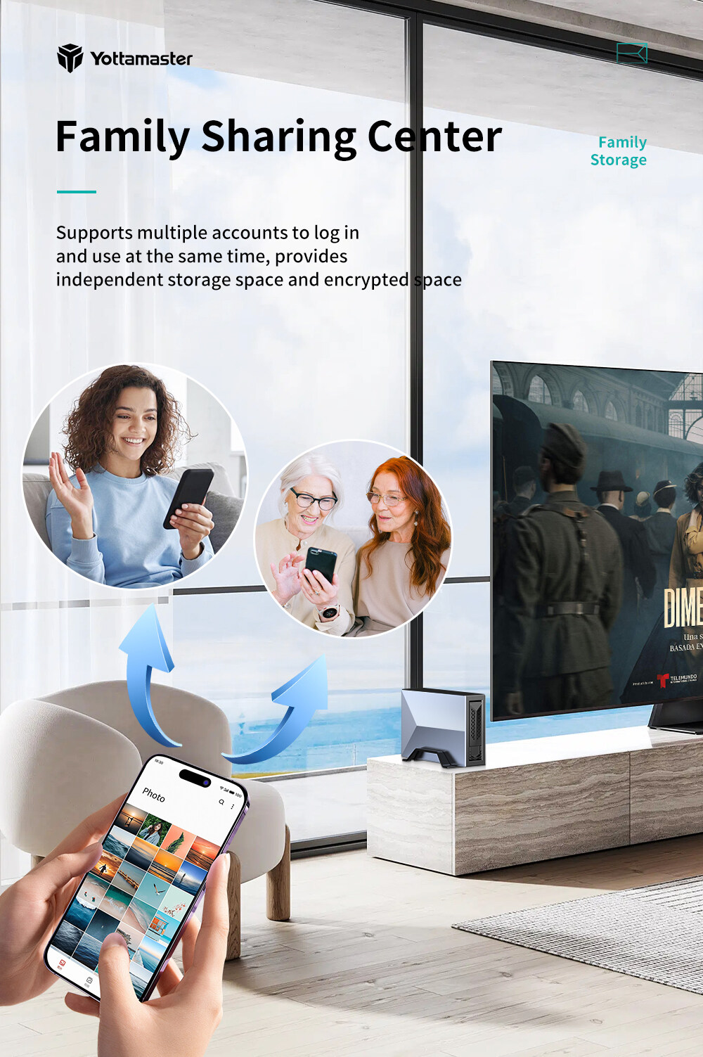 yottamaster 2.5/3.5 “HDD/SDD NAS Storage , ARM Quad-Core Cortex-A55 ...