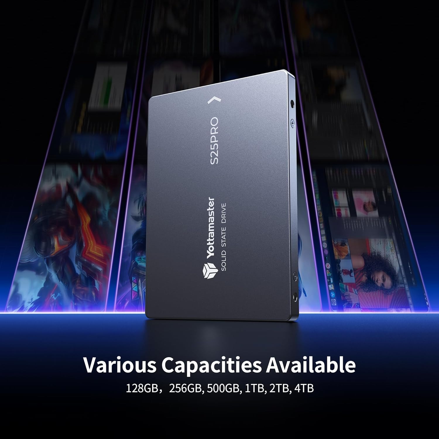 Yottamaster S25 PRO SATA SSD 128GB 256GB 512GB 2.5″ Internal Solid ...