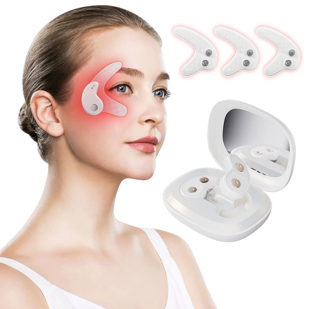Microcurrent Eyes Massager Eye Red Light Therapy Beauty Device for Eye ...