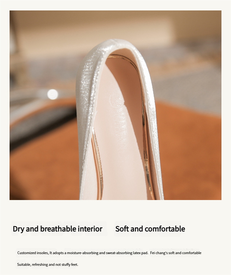 Women's Butterfly Sequined High Heel Shoes - Pointed Toe Stilettos for ...