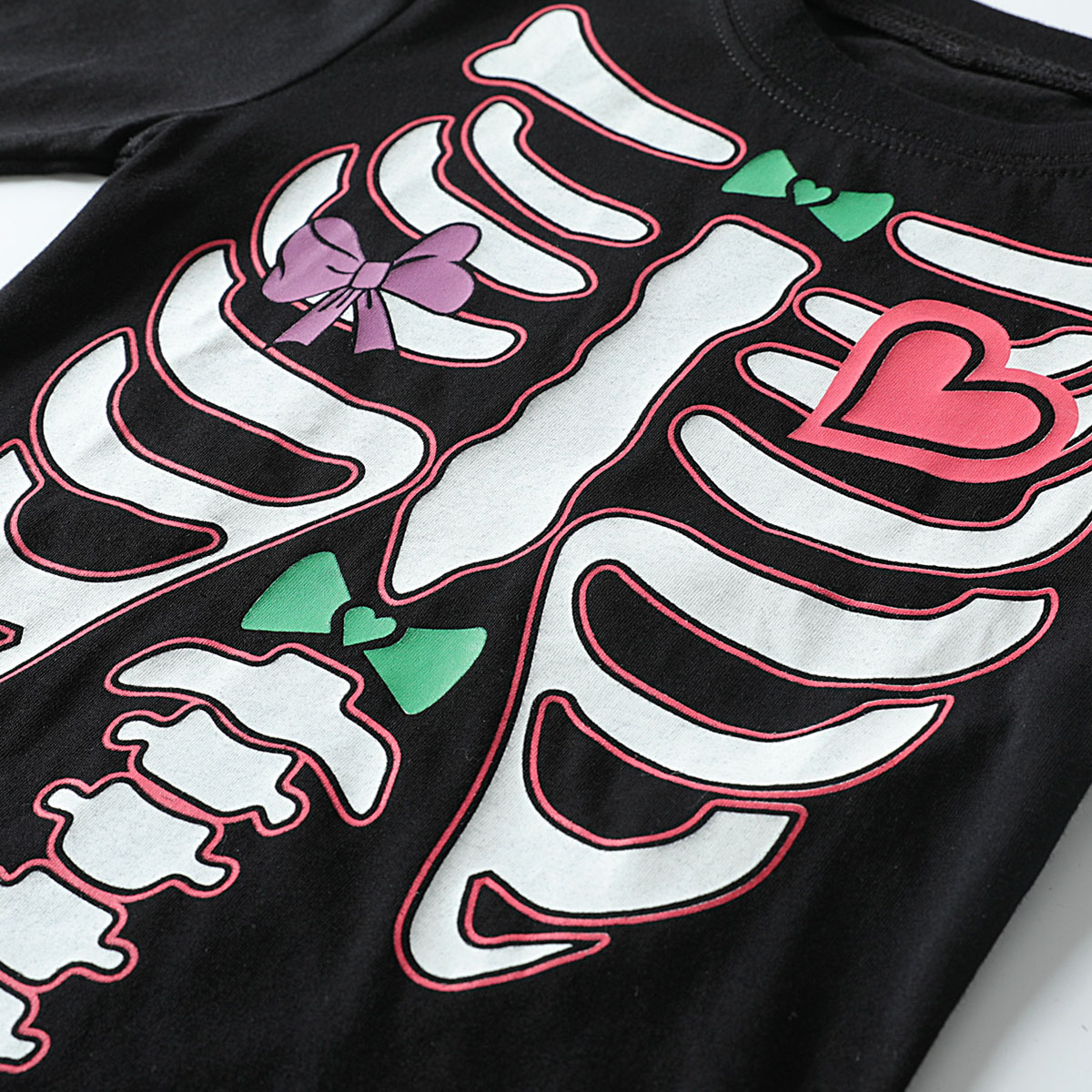 Halloween Costume for Kids Scary Skeleton Glow in The Dark Pajamas Baby ...