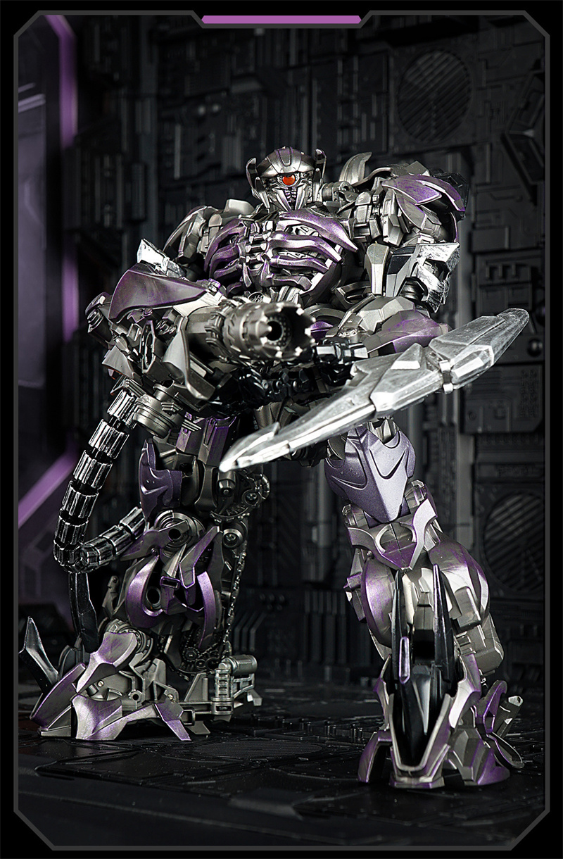 JK-17 Shockwave Transformation Toys with Light Movie Version SS56 Shock ...