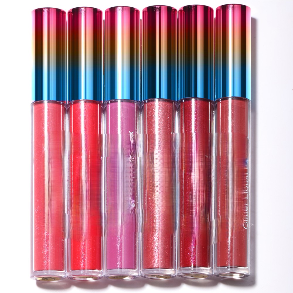 CmaaDu Sparkle Lip Shine Lipstick Long-wearing Water Resistant ...