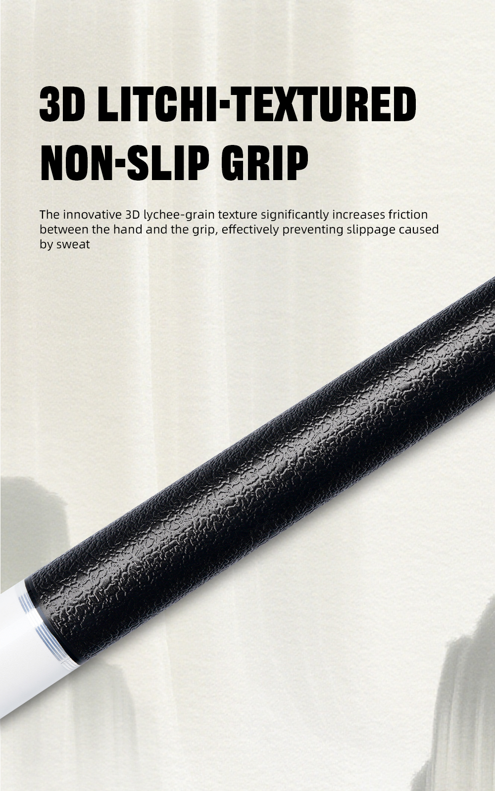 BCUE AL-01 Maple Pool Cue Sticker maple shaft with 12.5mm tip radial ...
