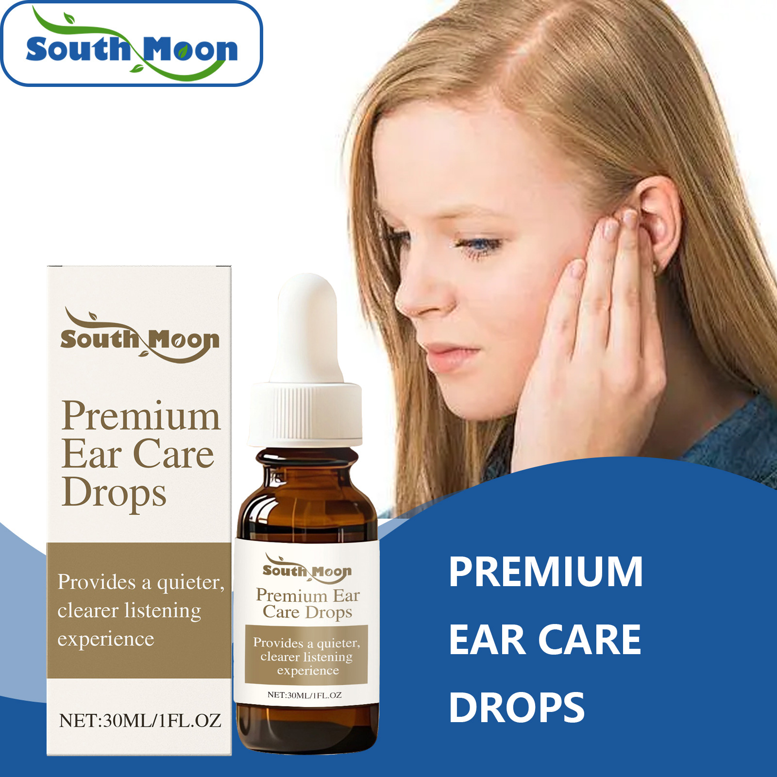 Ear Care Drops for Tinnitus Relief | Earwax Removal & Comfort | Otitis ...