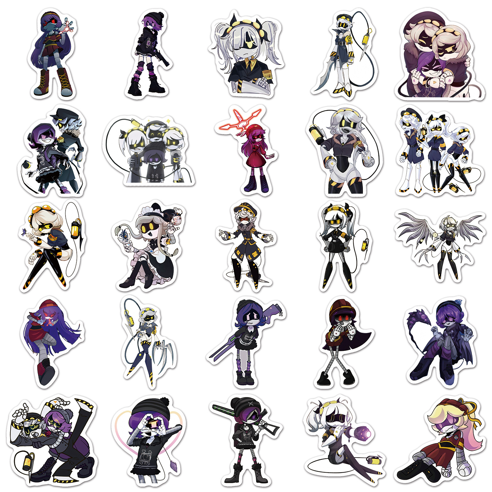 50PCS Anime Murder Drones Sticker Water Bottle Notebook Waterproof ...