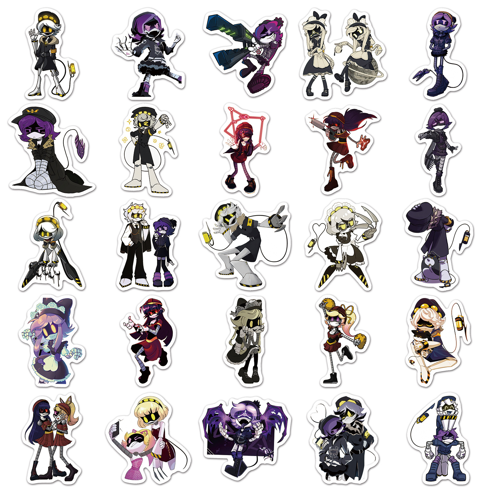 50PCS Anime Murder Drones Sticker Water Bottle Notebook Waterproof ...