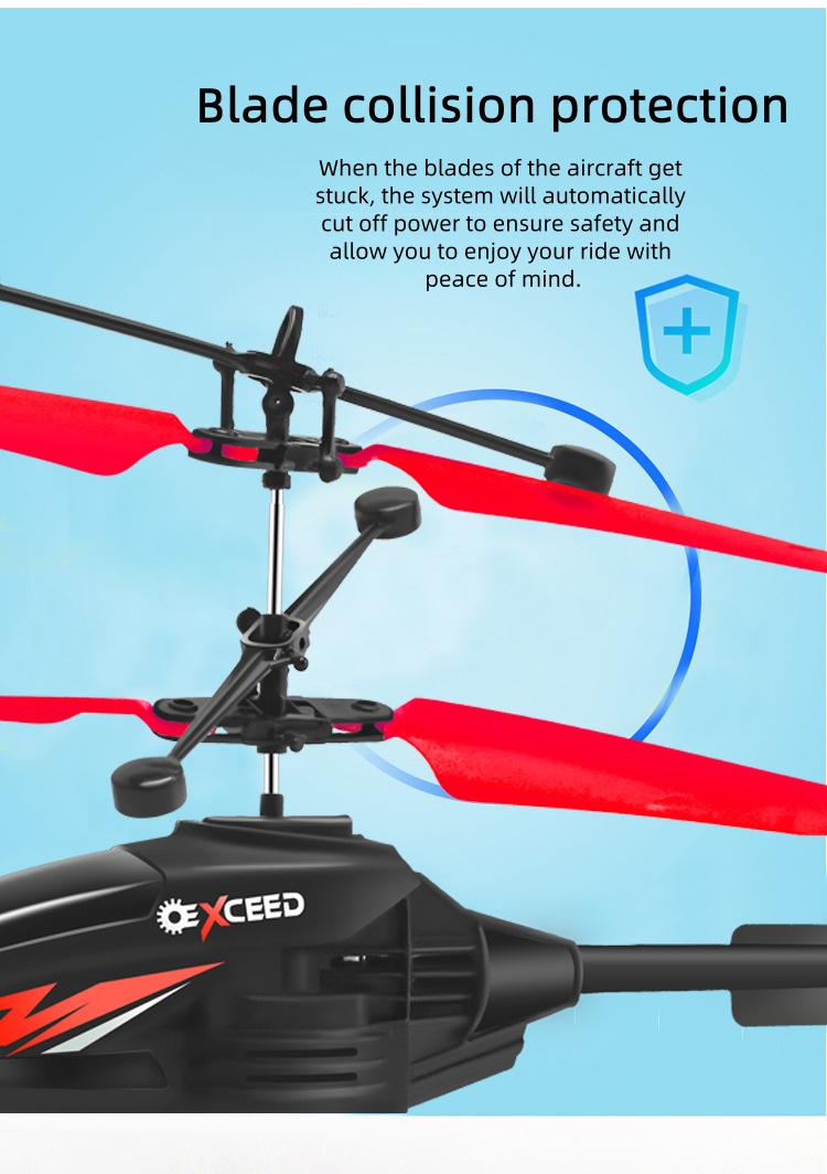 Favorite smart sensing kids' helicopters, remote-operated, touch ...