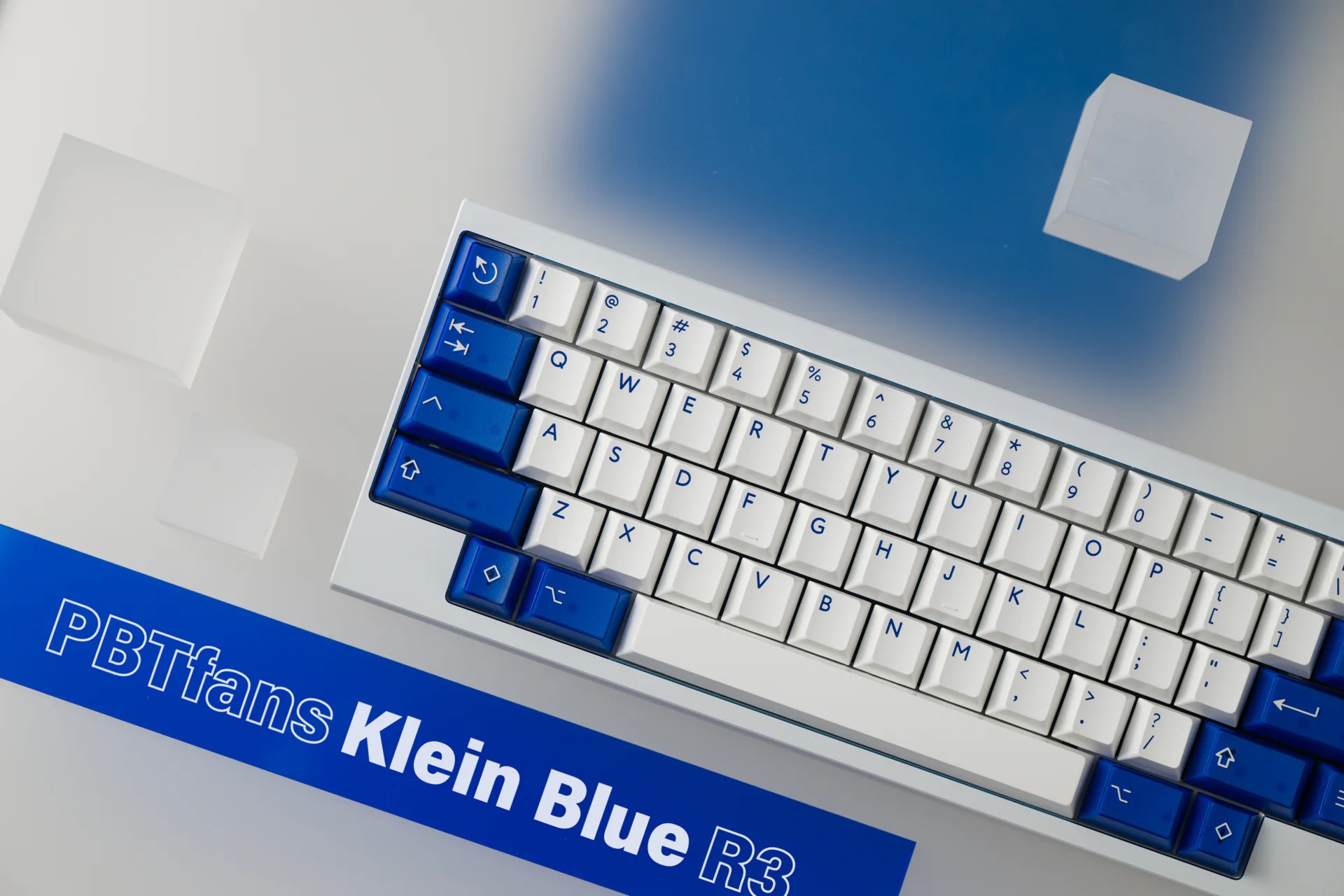 PBTfans Klein Blue R3 Keycap set Base kit | Shopee Philippines