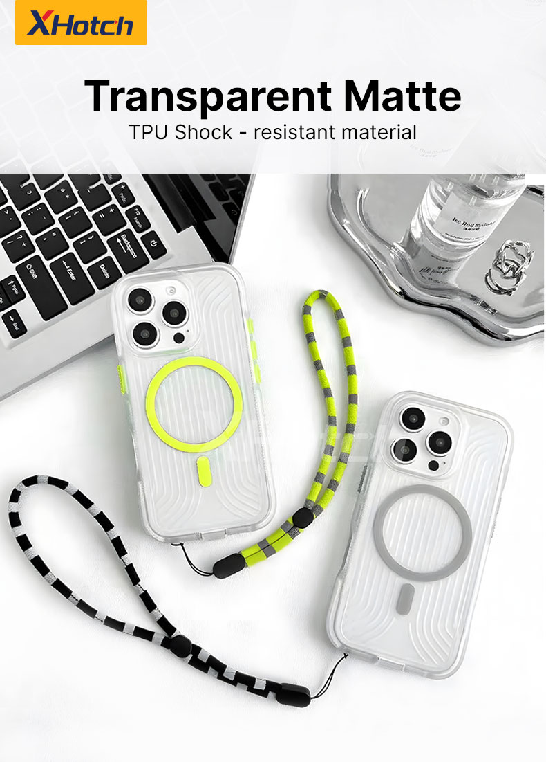 XHotch Luminous Magnetic Phone Case For iPhone 17 16 15 14 13 12 Pro ...