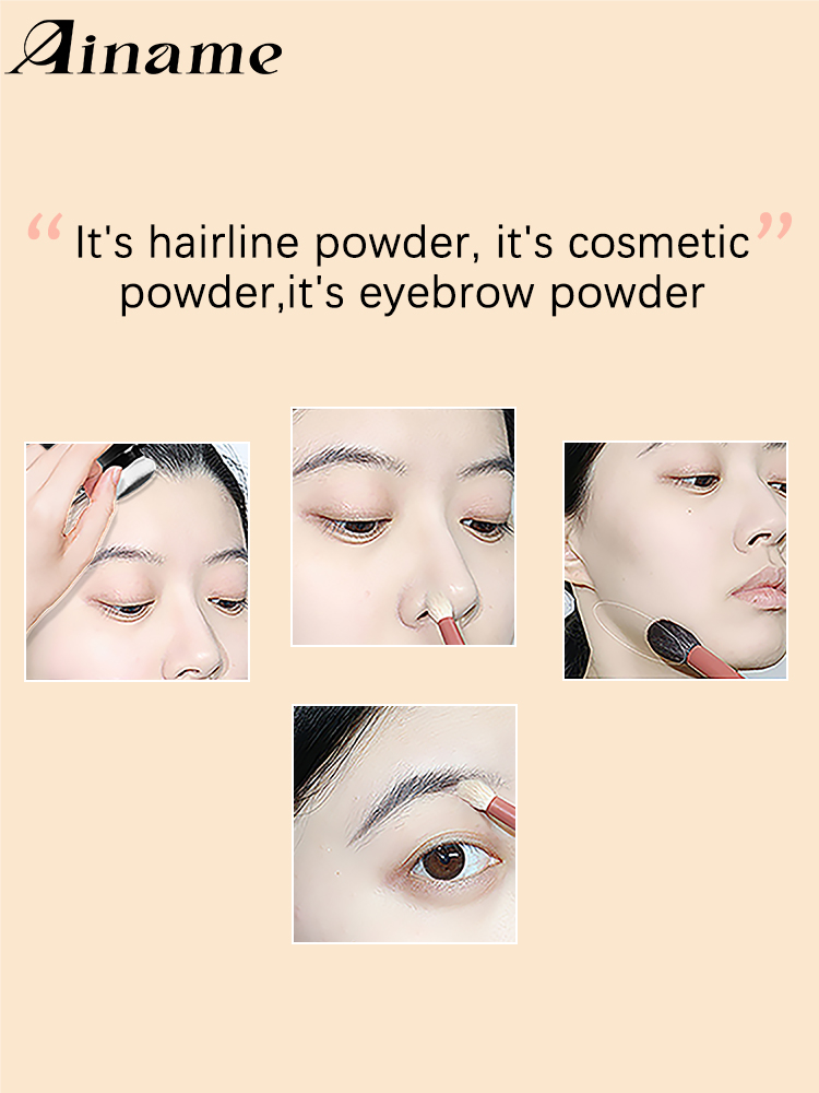 Hairline Contouring Powder for Filling and Shaping - Conceals Wide ...