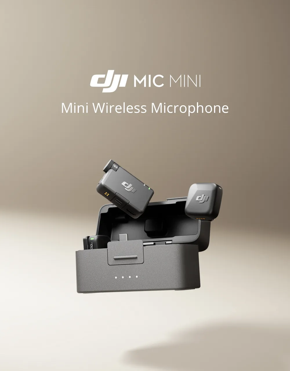 DJI Mic Mini - Ultralight Discreet Microphone Active Noise Canceling 11 ...