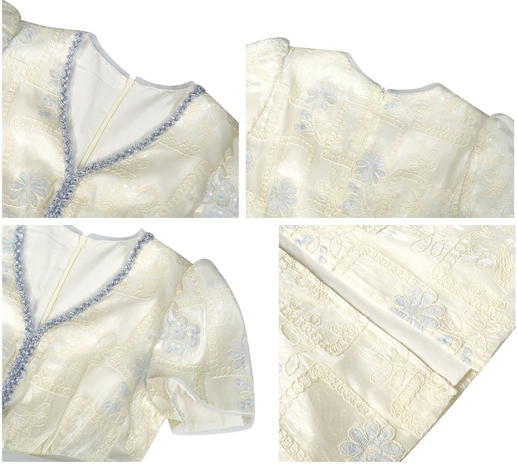 Happy Diva Women'S Dress Blue Dress Puff Sleeve Dress Casual Elegant ...