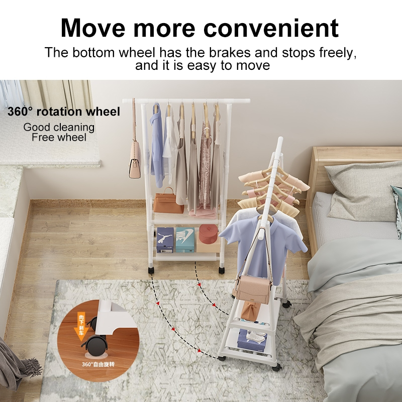 Clothes Organizer Triangle Clothes Rack Hanging Cabinet For Clothes ...