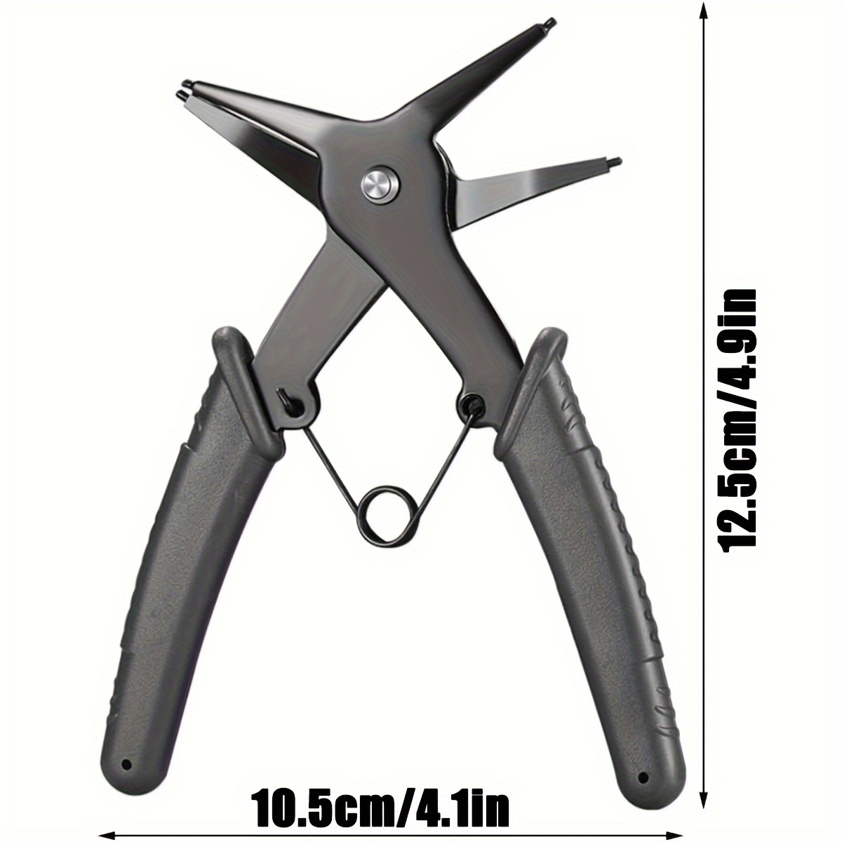 Combination Snap Ring Tool with Internal and External Circlip Pliers, 2 ...