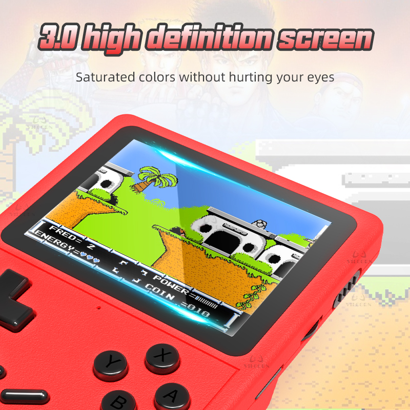 GB300 Retro Arcade Games Portable Handheld Game Console Player 3.0 Inch ...