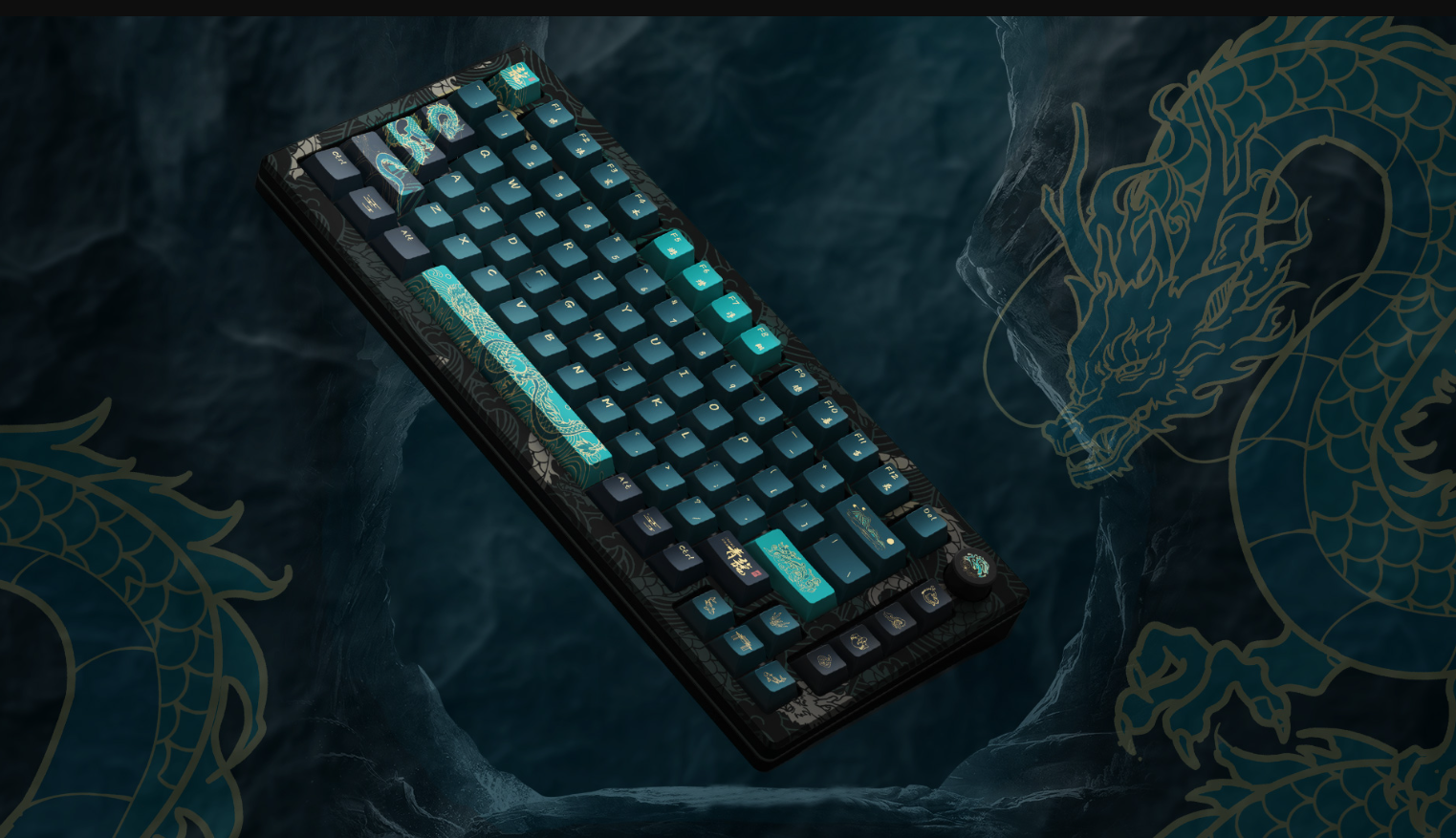 Akko MOD007 HE Year of Dragon Hot-swappable Wired Mechanical Keyboard ...