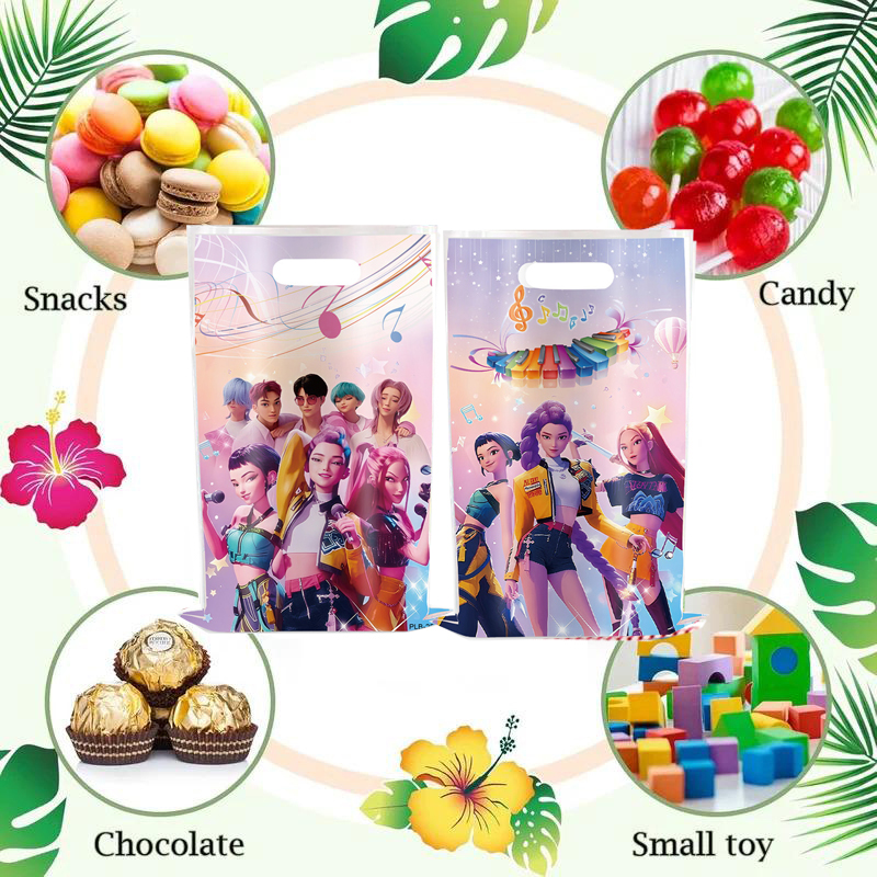 40pcs KPop Demon Hunters Birthday Party Gift Bags K-Pop: Demon Hunters ...