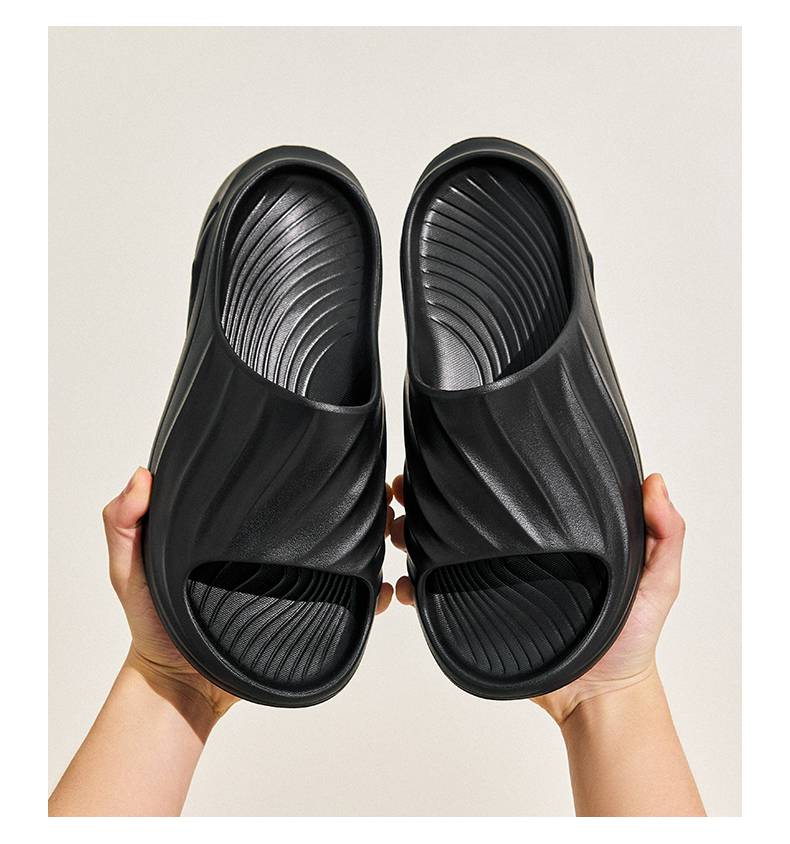 ANTA Men Basketball Slippers Casual Slides Breathable Shock Absorption ...