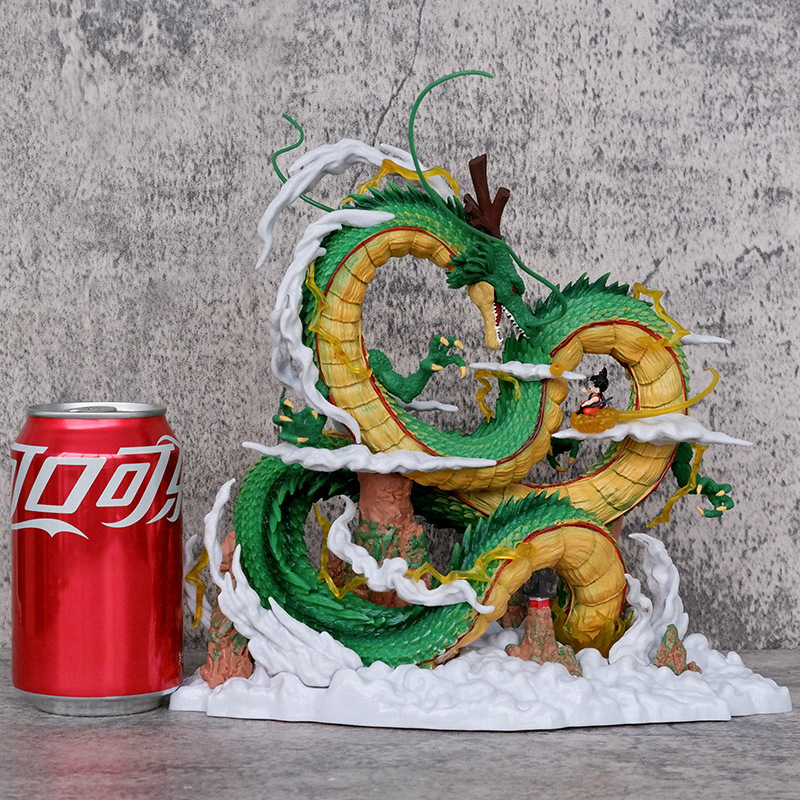 【Local shipping】22cm DRAGON BALL Shenron Son Goku Cosplay Super Saiyan ...