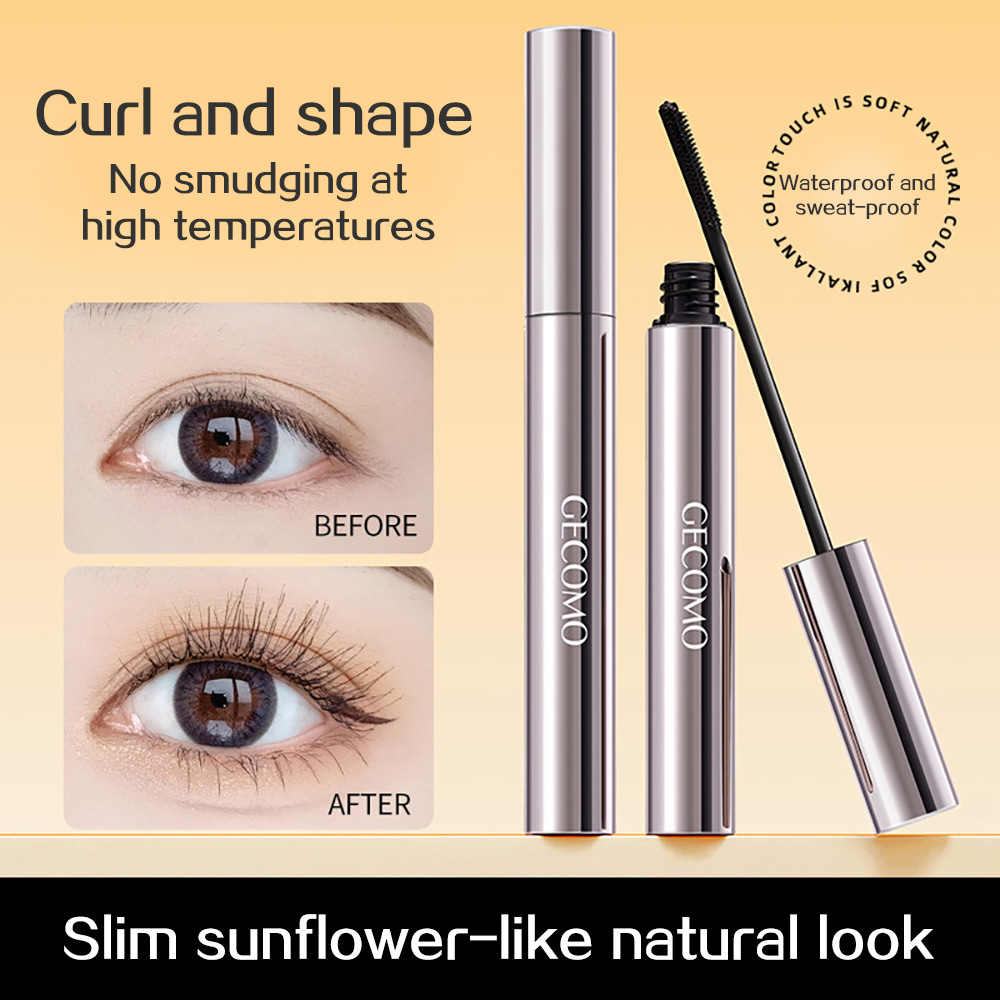 GECOMO Fiber Lifting 3D Mascara Defines Lash Curl Lift Smudge Proof ...