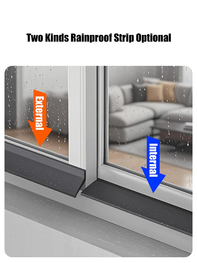 Window water blocking bar home window rain Flashing board aluminum ...