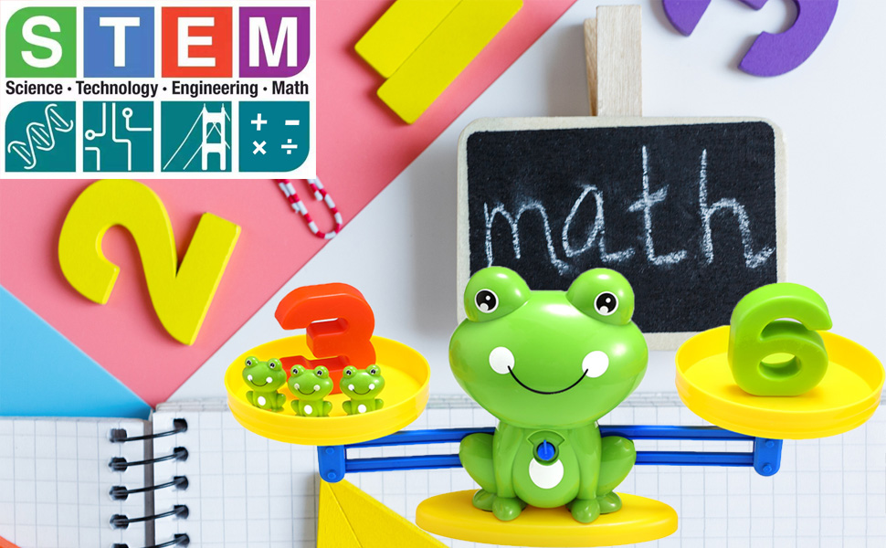Frog Balance Counting Toys Cool Math Learning Games for Boys and Girls ...