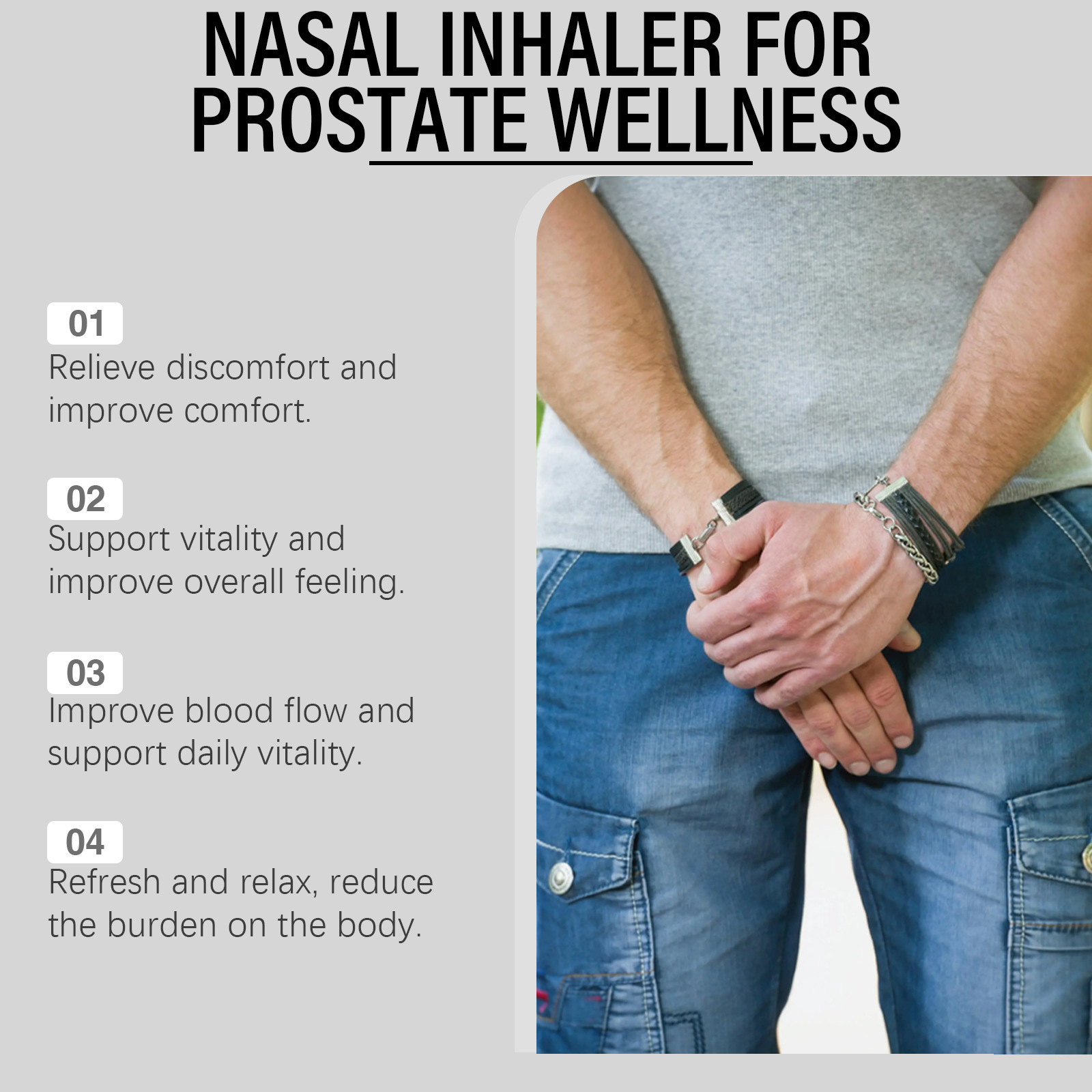 Bee Venom Nasal Inhaler for Prostate Support - Promotes Relaxation ...