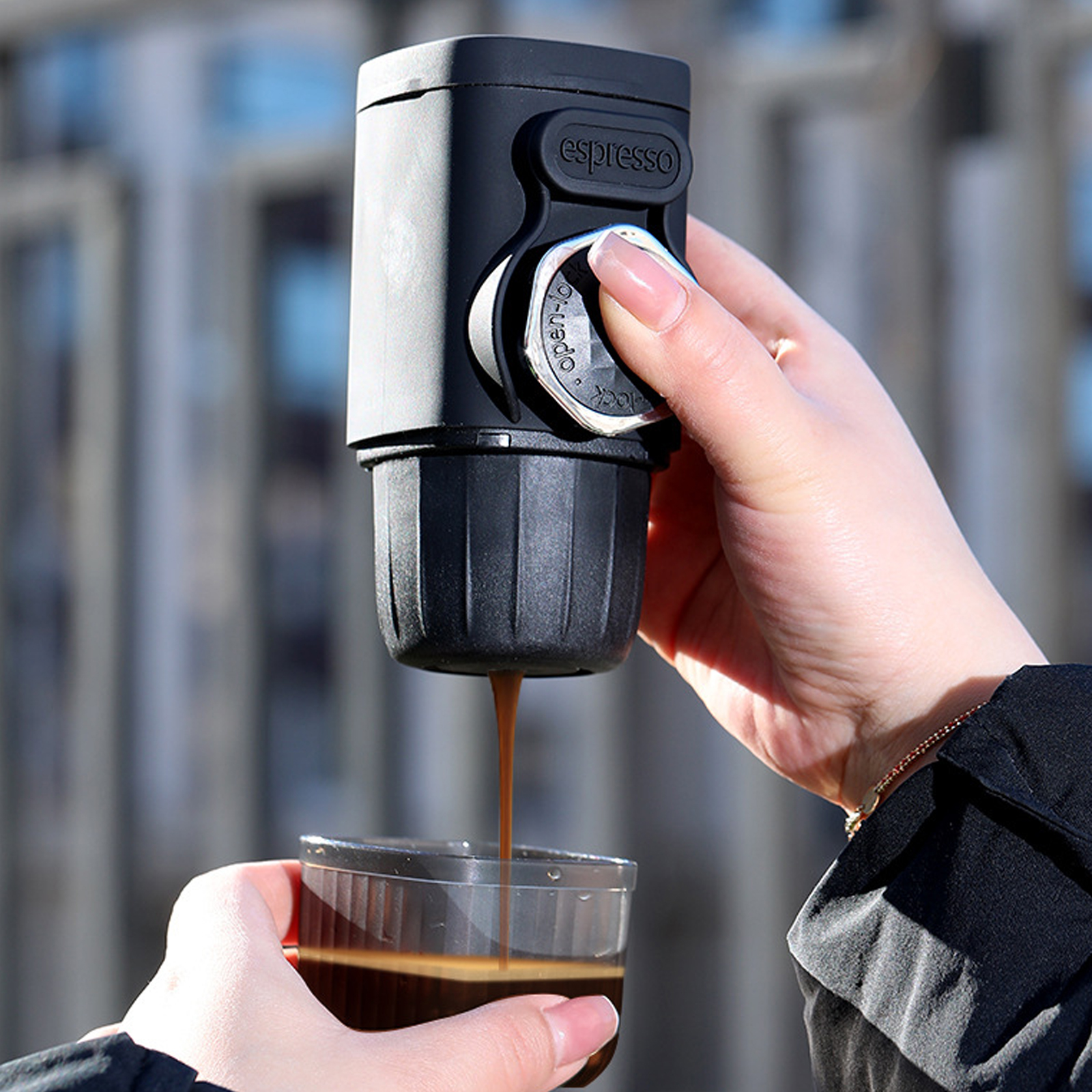 [Local delivery] Portable Espresso Maker - Hand Press Manual Coffee ...