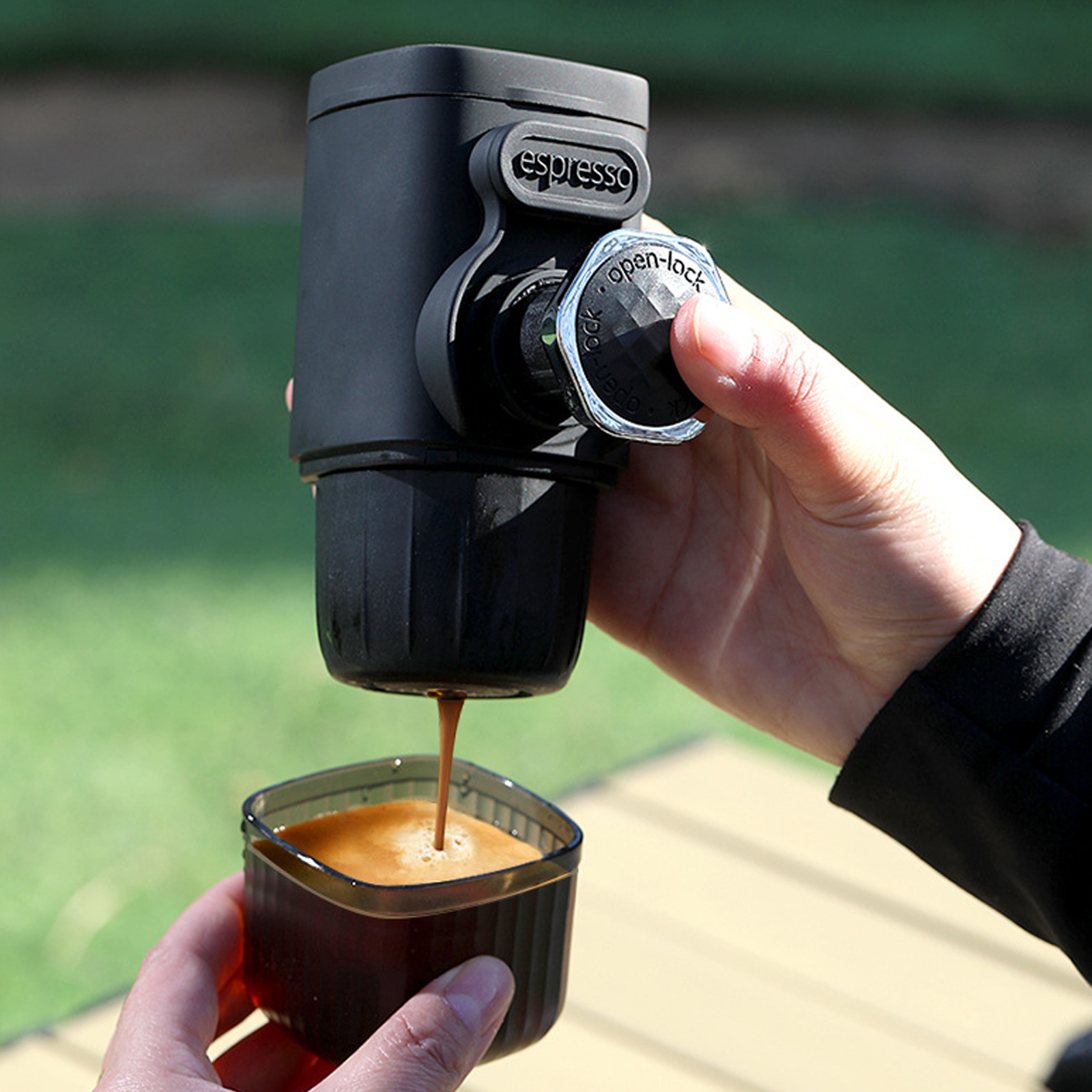 [Local delivery] Portable Espresso Maker - Hand Press Manual Coffee ...