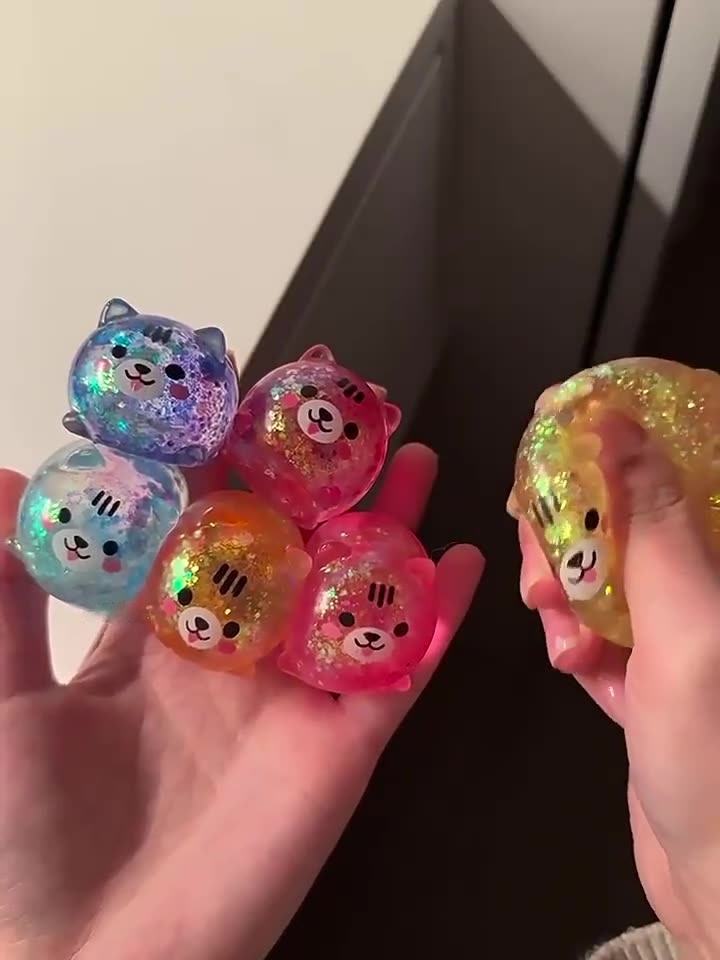 Tiger Malt Candy Squishy 2-Pack: Cute Stress Relief Sensory Fidget Toys ...
