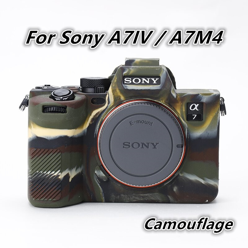 A7III A7RIII A7IV A7RIV A7RV A9 A9II Silicone Armor Skin Case Camera ...