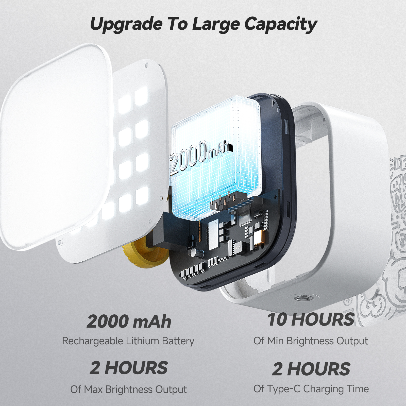 PHOTOOLEX 100% Official TOFU Light HSI36000 Full Color RGB Fill Light ...