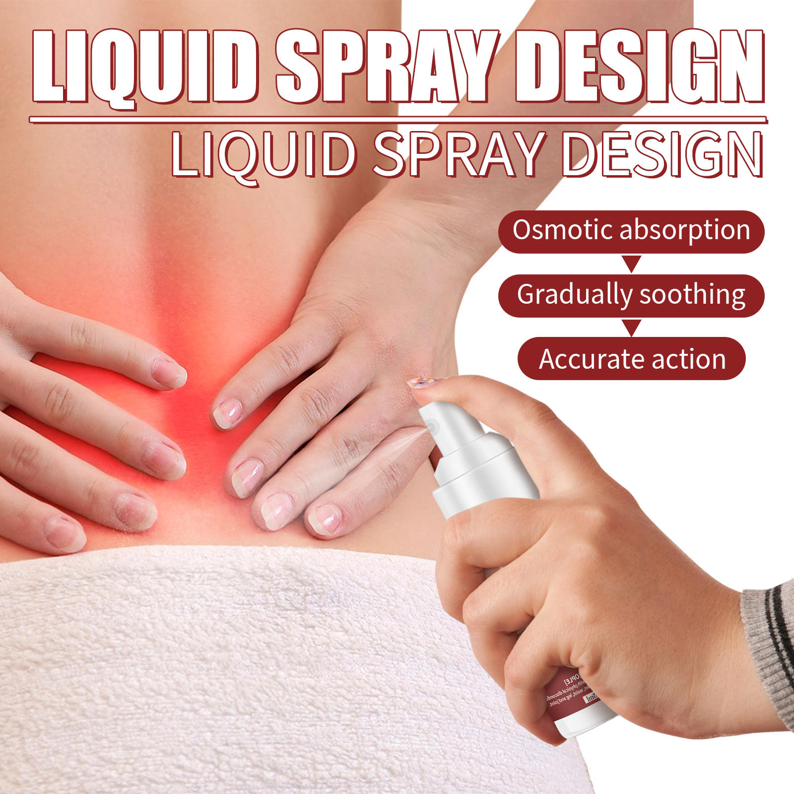 South Moon Cold Gel Spray for Lumbar Disc Herniation and Knee Arthritis ...