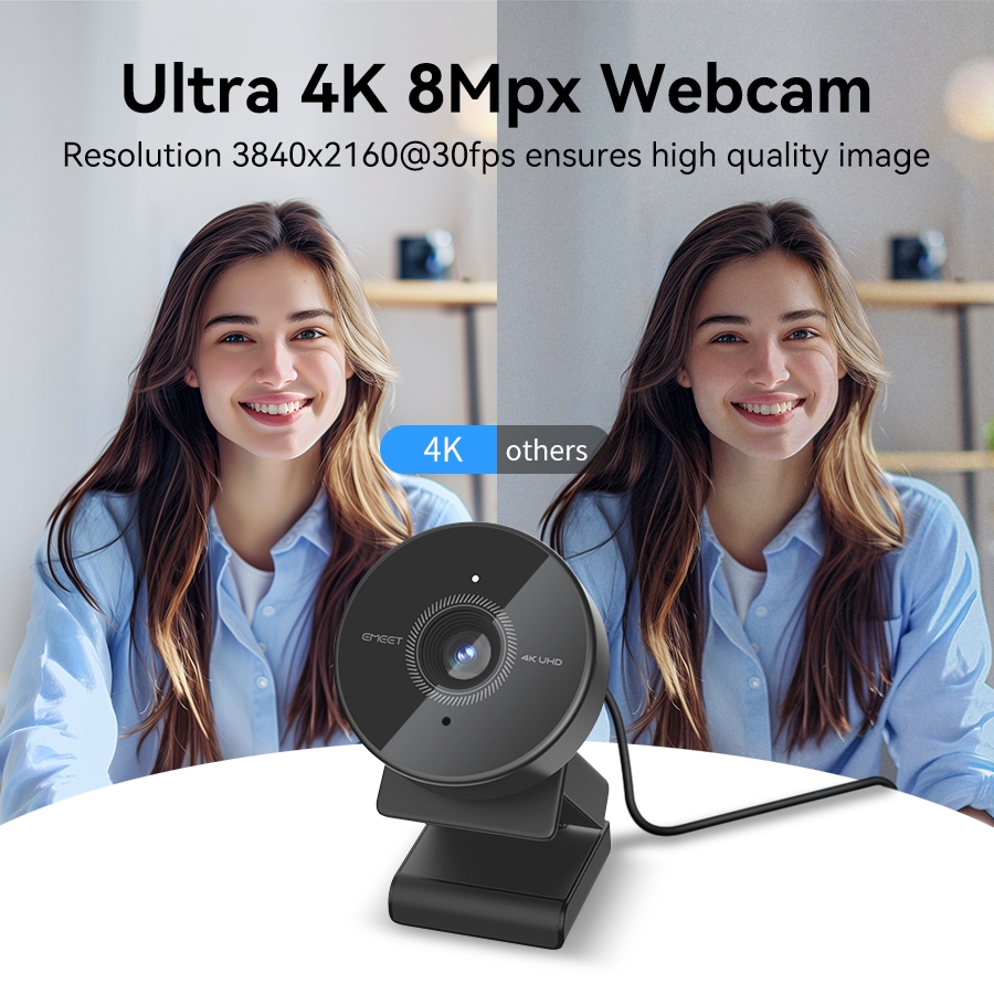 EMEET Webcam C950 4K USB Camera Computer Camera For Zoom | Shopee ...
