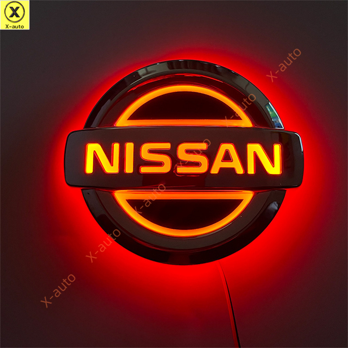 5D LED Emblem Illuminated Logo Badge Light Compatible with Nissan ...
