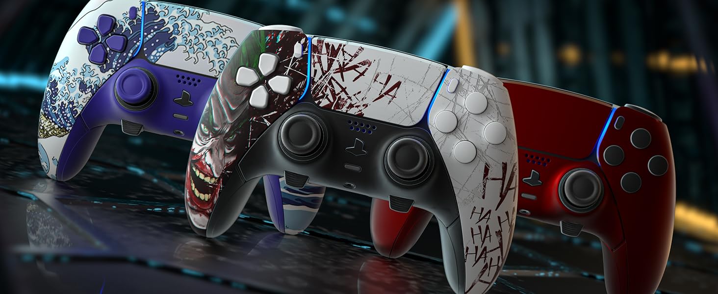 Replacement Full Set Shells with Buttons for PS5 Edge Controller ...