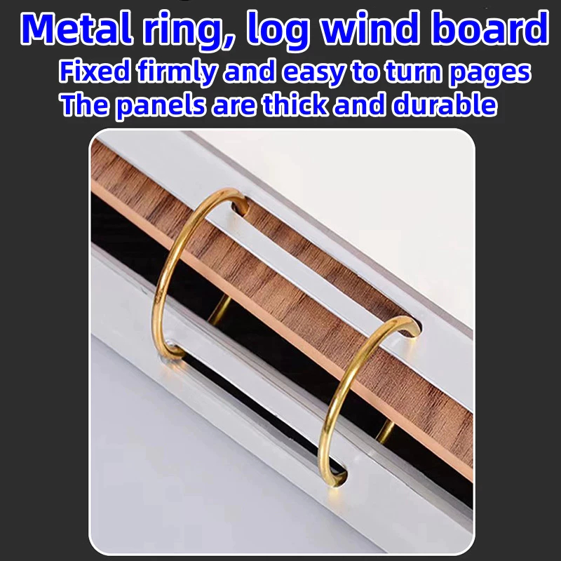 A4/A5/A6 Walnut Flip Table Card pvc Menu Binder Display Stand Wooden ...