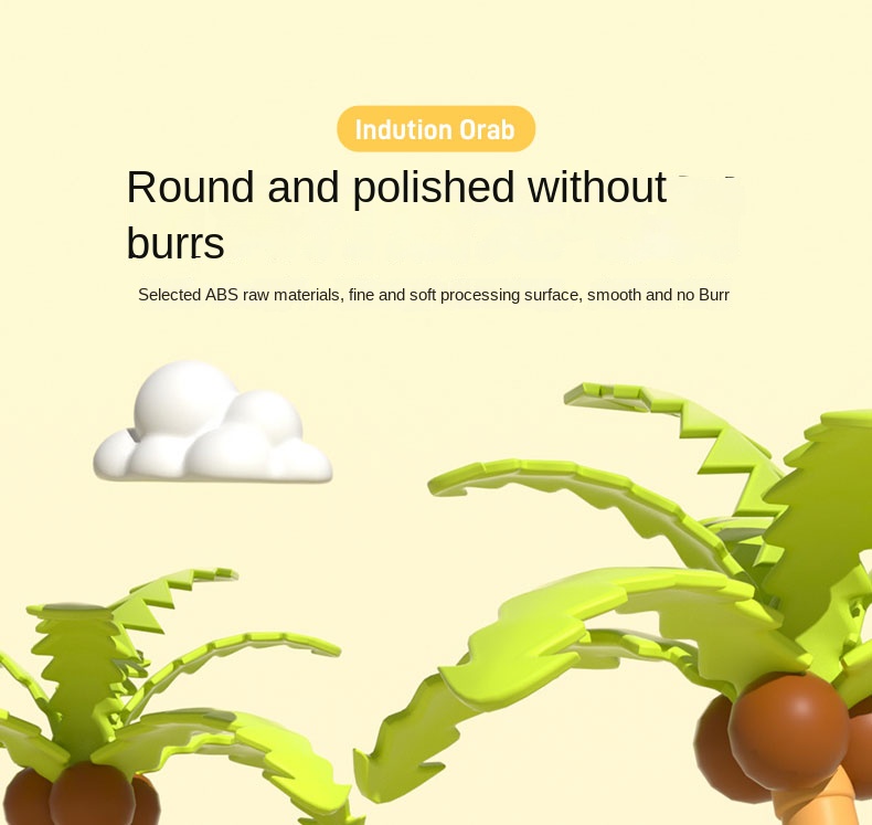 Musical and Light-Up Motion Sensor Crab Toy - Fun Escape Robot for Kids ...