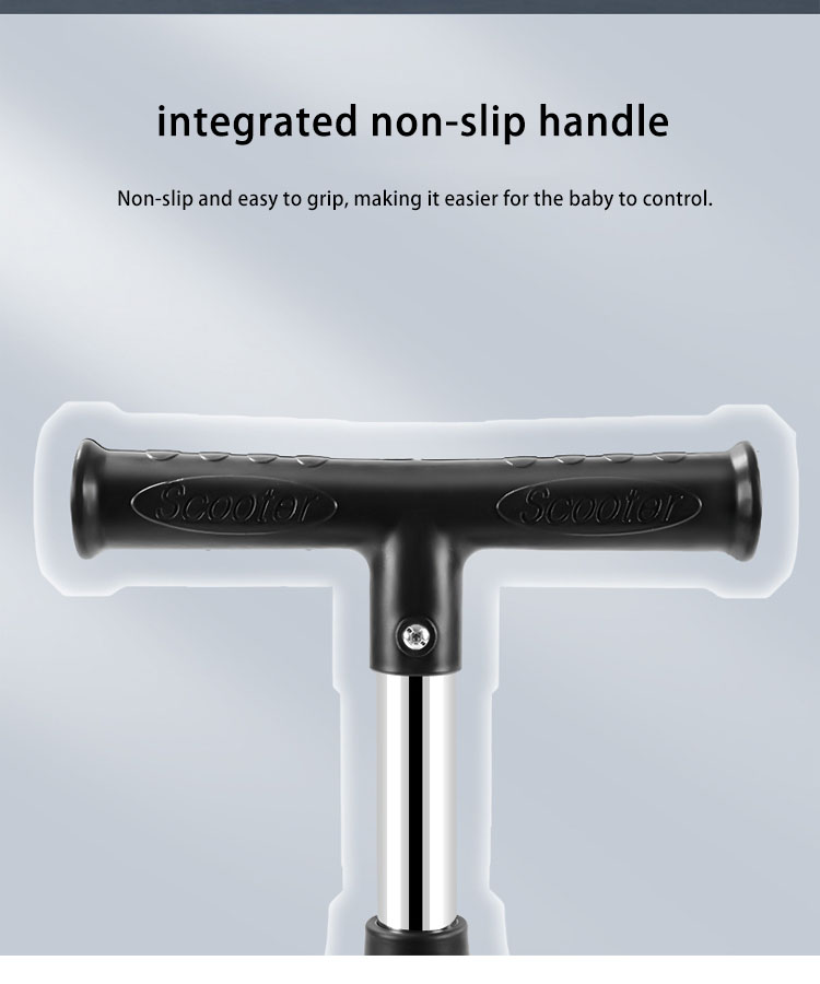 Outdoor Cartoon Doodle Kids Scooter with LED Light-Up Wheels Luminous ...