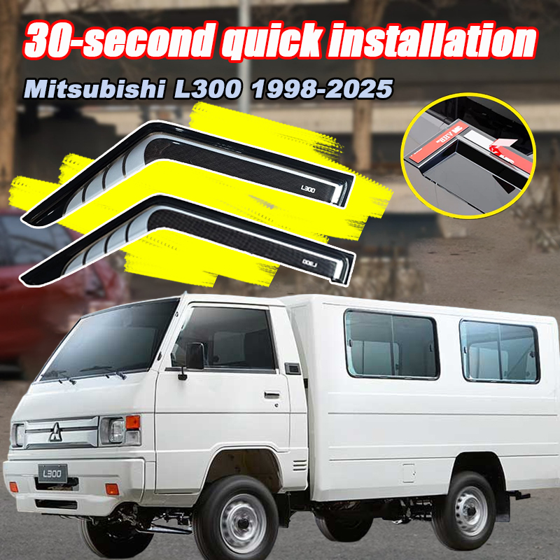 Carstorm Car Mitsubishi L300 Window Visor Vent Shade Deflector Sun/Rain ...