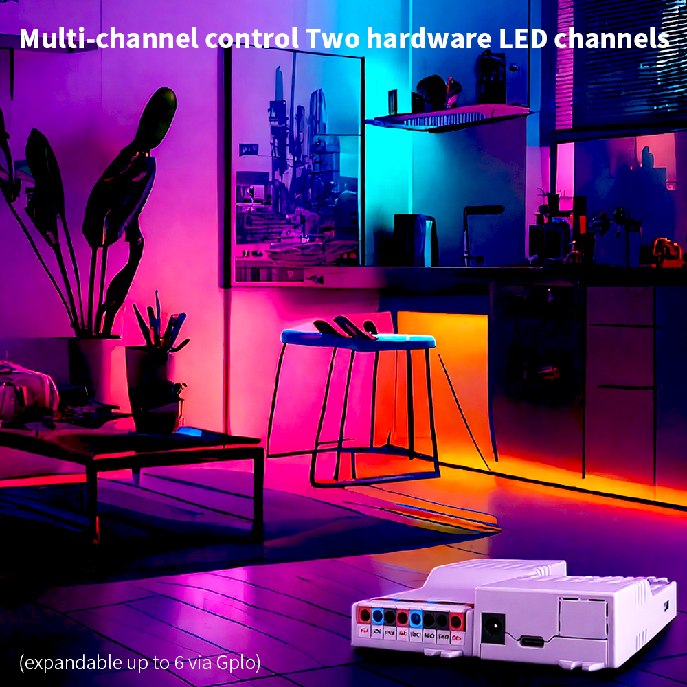 SMLIGHT A1-SLWF-09 WLED Ethernet PoE Home Assistant LED Controller For ...