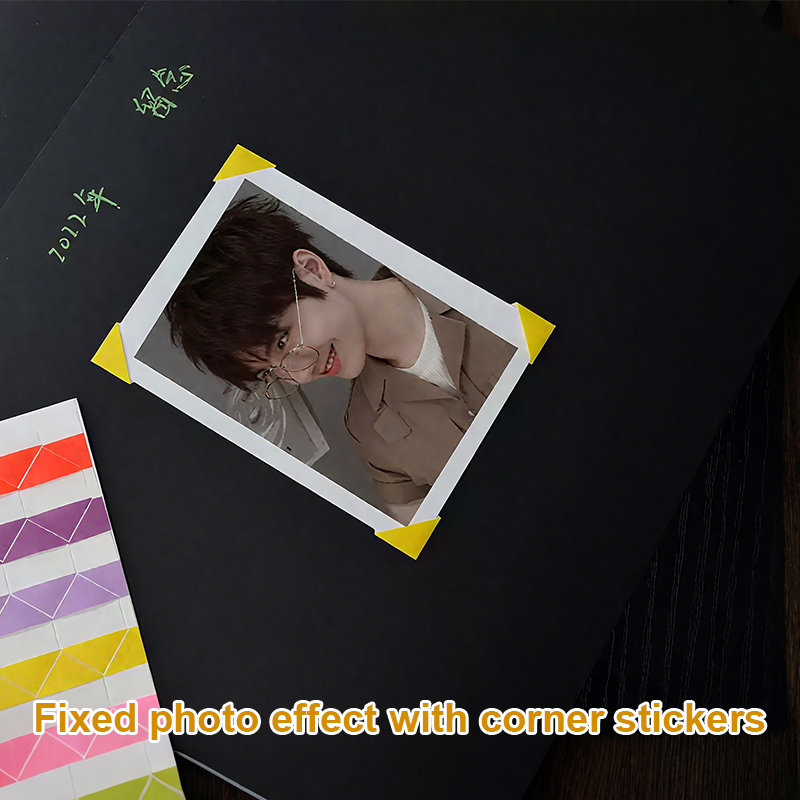 【Ship in 12h】12 Colors Scrapbook Album for Memories DIY Idol Photo ...
