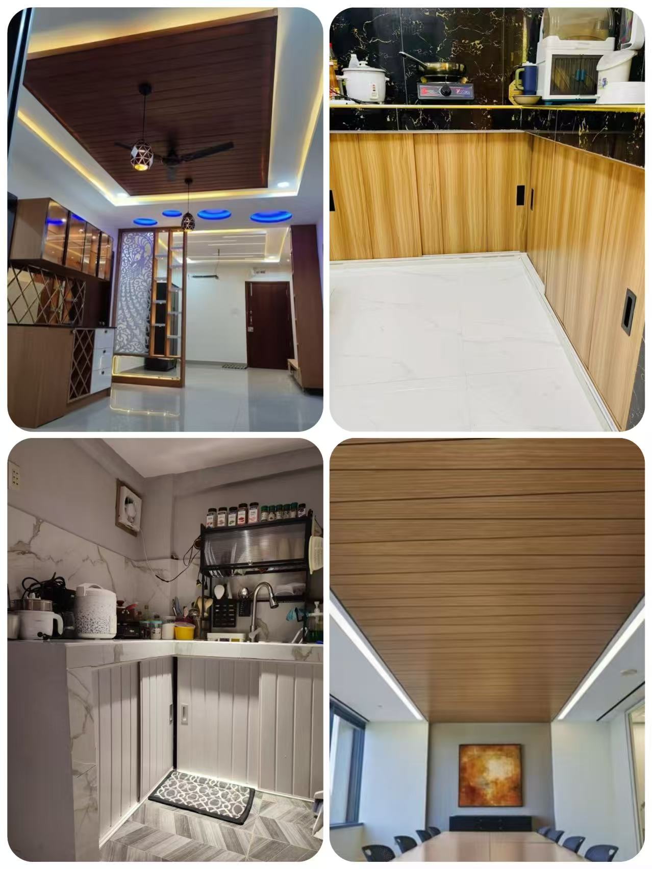 *20Pcs& 95CM*PVC Ceiling Panel/PVC Kisame Panel/PVC Panel/pvc ...