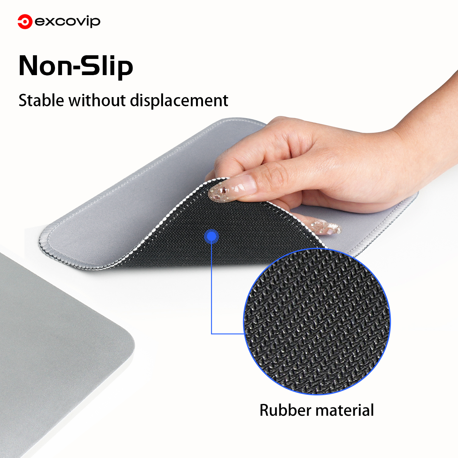Mini Mouse Pad, Square, Minimalist Style, Soft and Comfortable ...