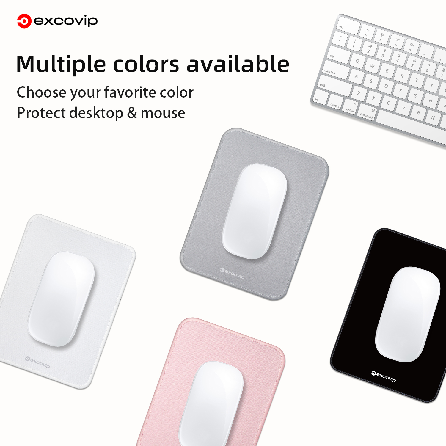 Mini Mouse Pad, Square, Minimalist Style, Soft and Comfortable ...