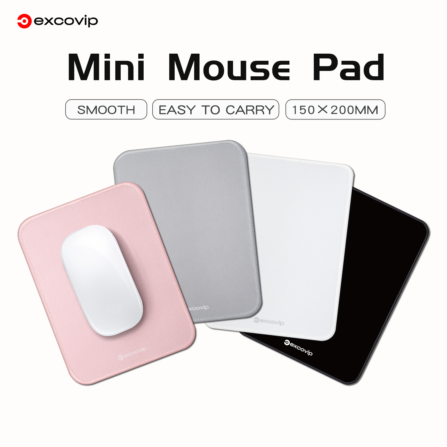 Mini Mouse Pad, Square, Minimalist Style, Soft and Comfortable ...