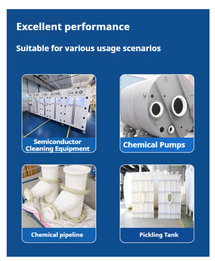 PVDF Sheet Factory Direct Supply PVDF Solid Sheet Plate High-End Engineering Polyvinylidene ...